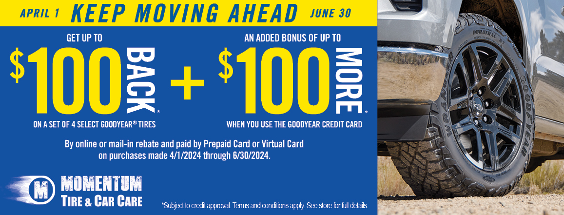 Current Offers | Momentum Tire & Car Care